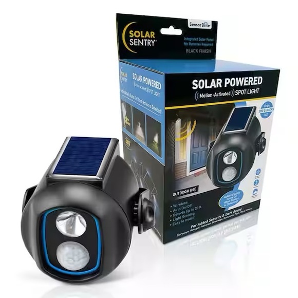 Solar Sentry | Other | Solar Powered Motion Activated Led Spot Light ...